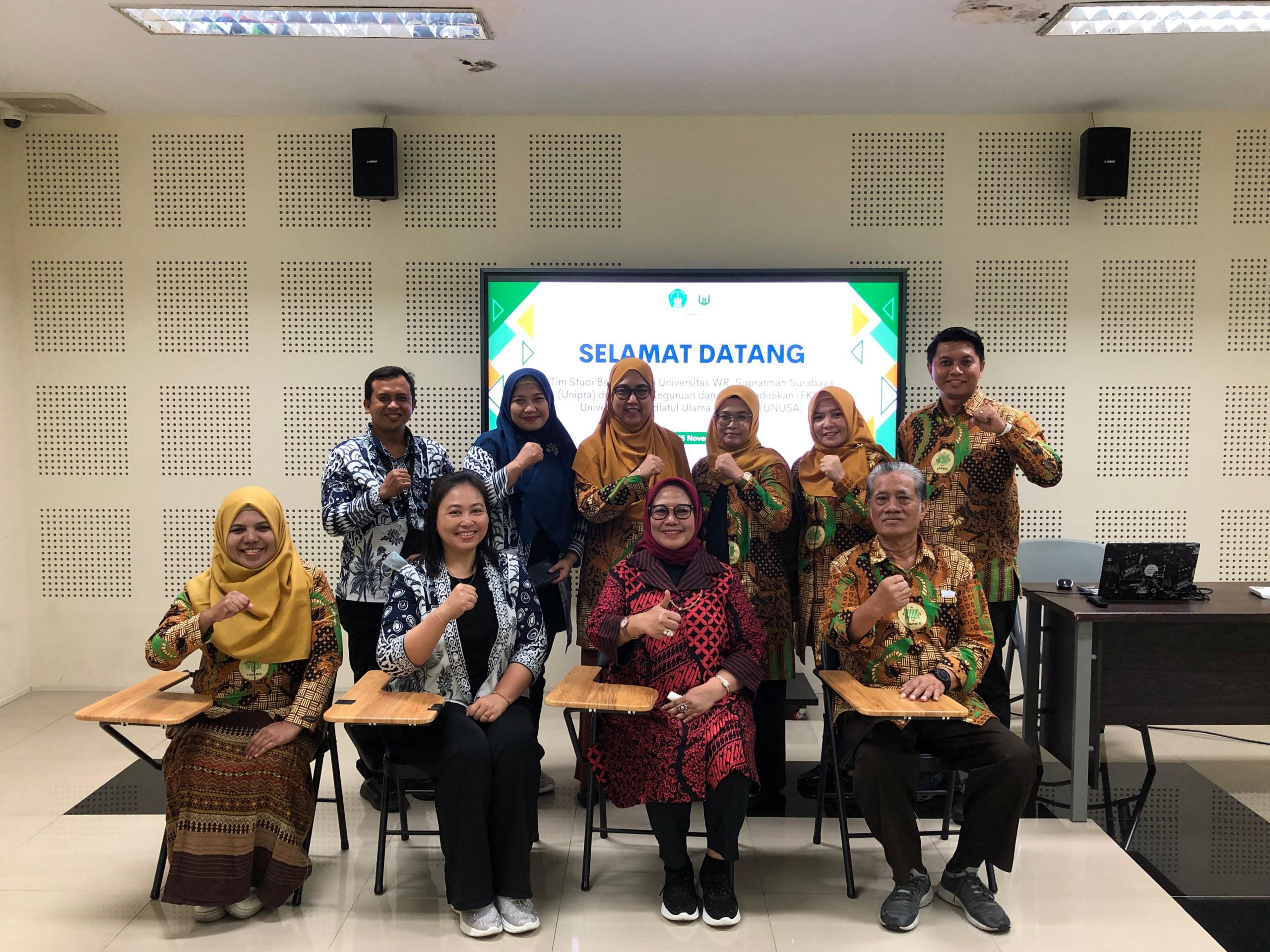 Studi Banding Universitas WR. Supratman Surabaya di Fakultas Keguruan dan Ilmu Pendidikan UNUSA ...